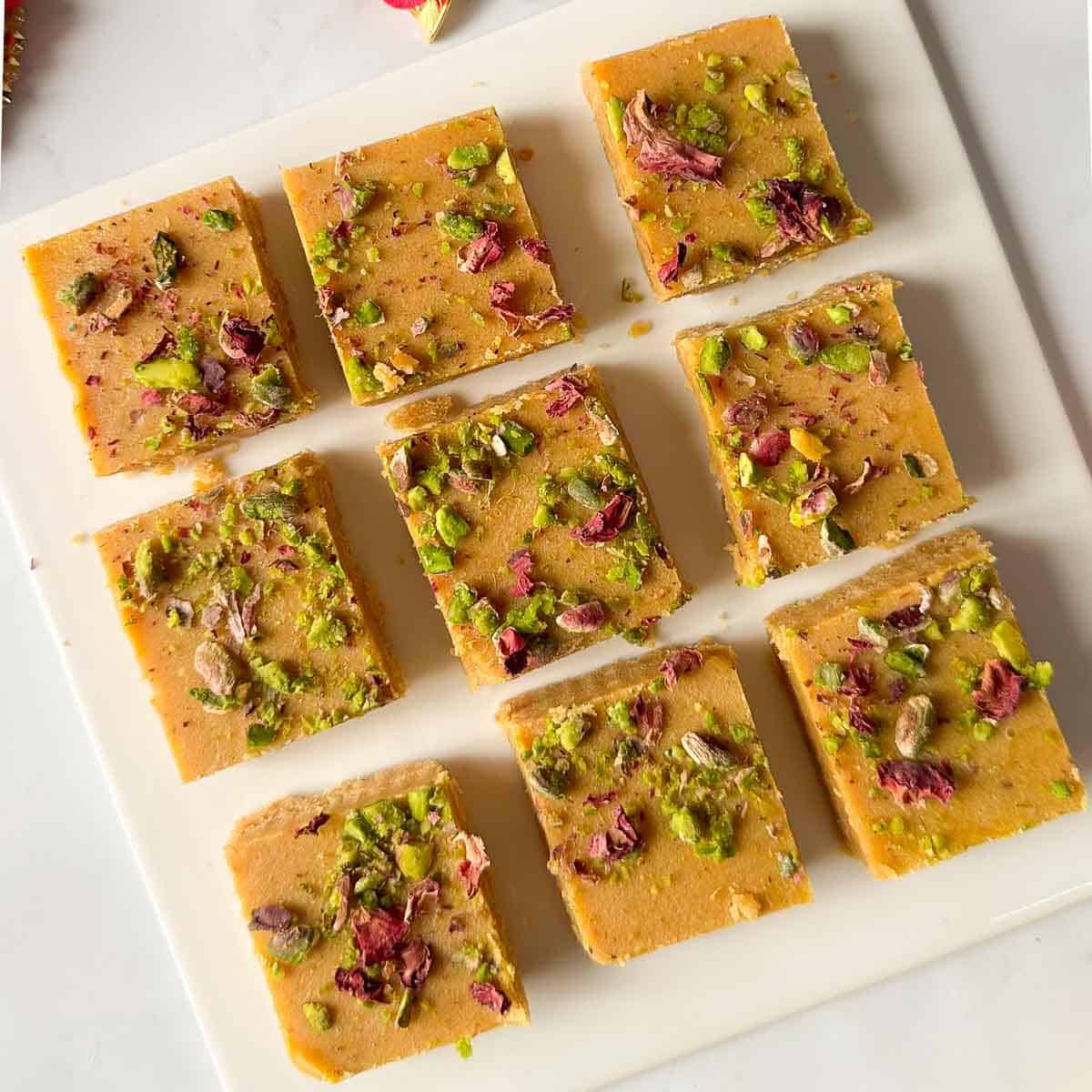Besan Burfi Recipes