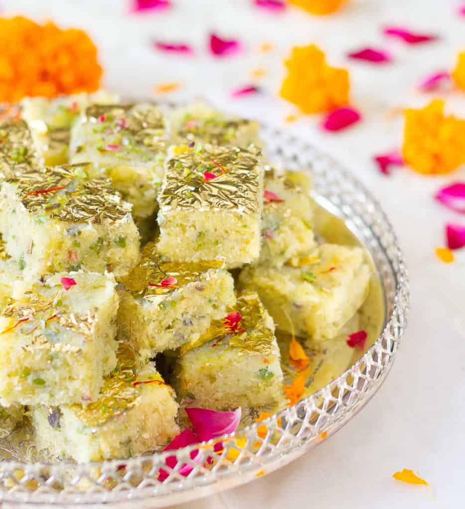 Easiest Coconut Burfi Recipe