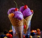 Vegan Jamun Icecream - Easy icecream recipe Tasha's Artisan Foods