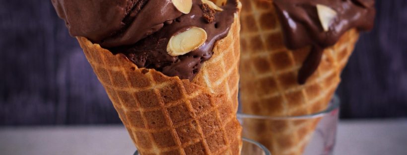 Chocolate Ice Cream Dessert Summer Treat Easy Recipe