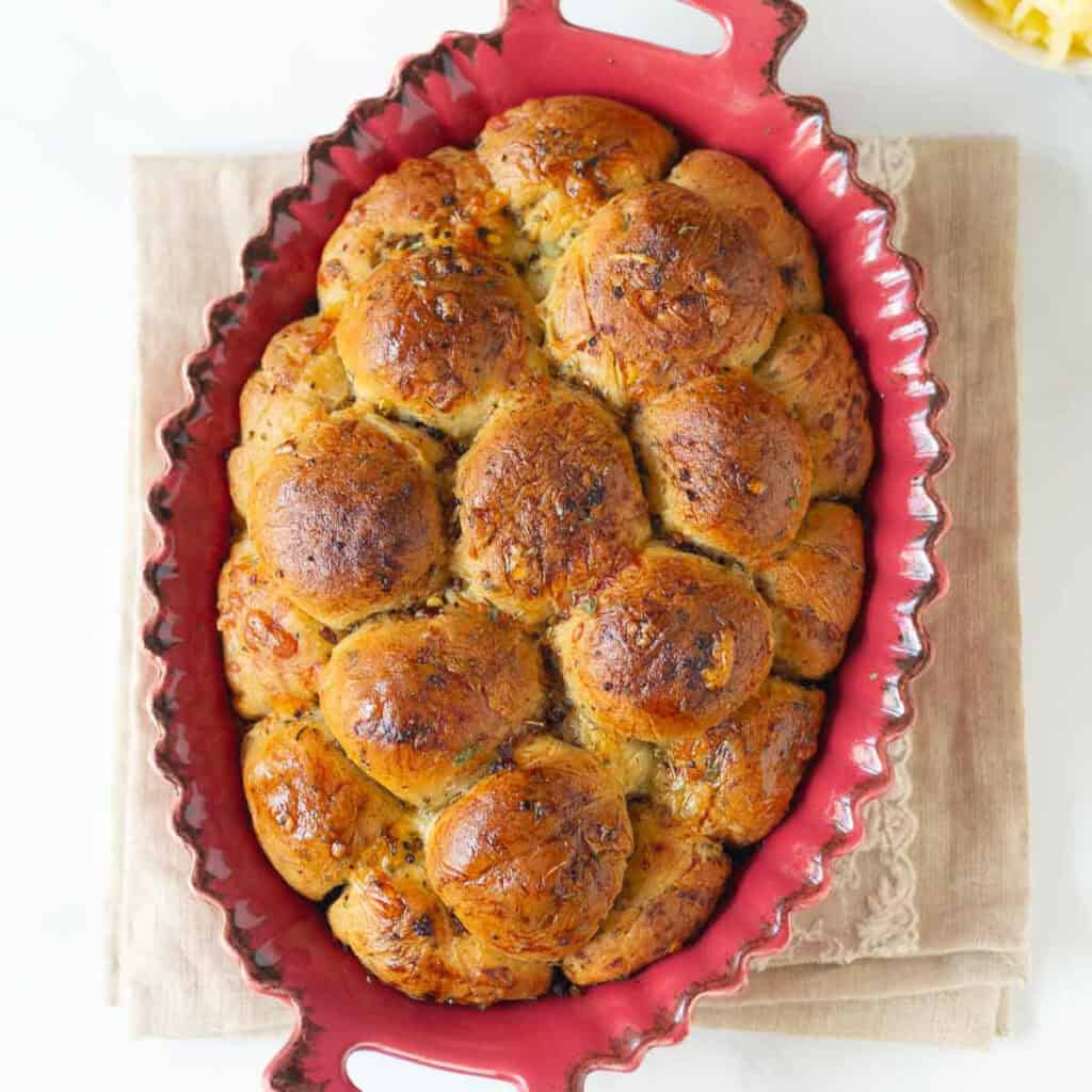 Cheesy Bubble Bread- Tasha's Artisan Foods