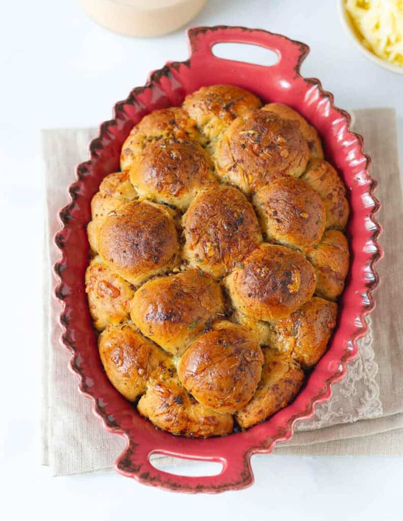 Cheesy Bubble Bread- Tasha's Artisan Foods