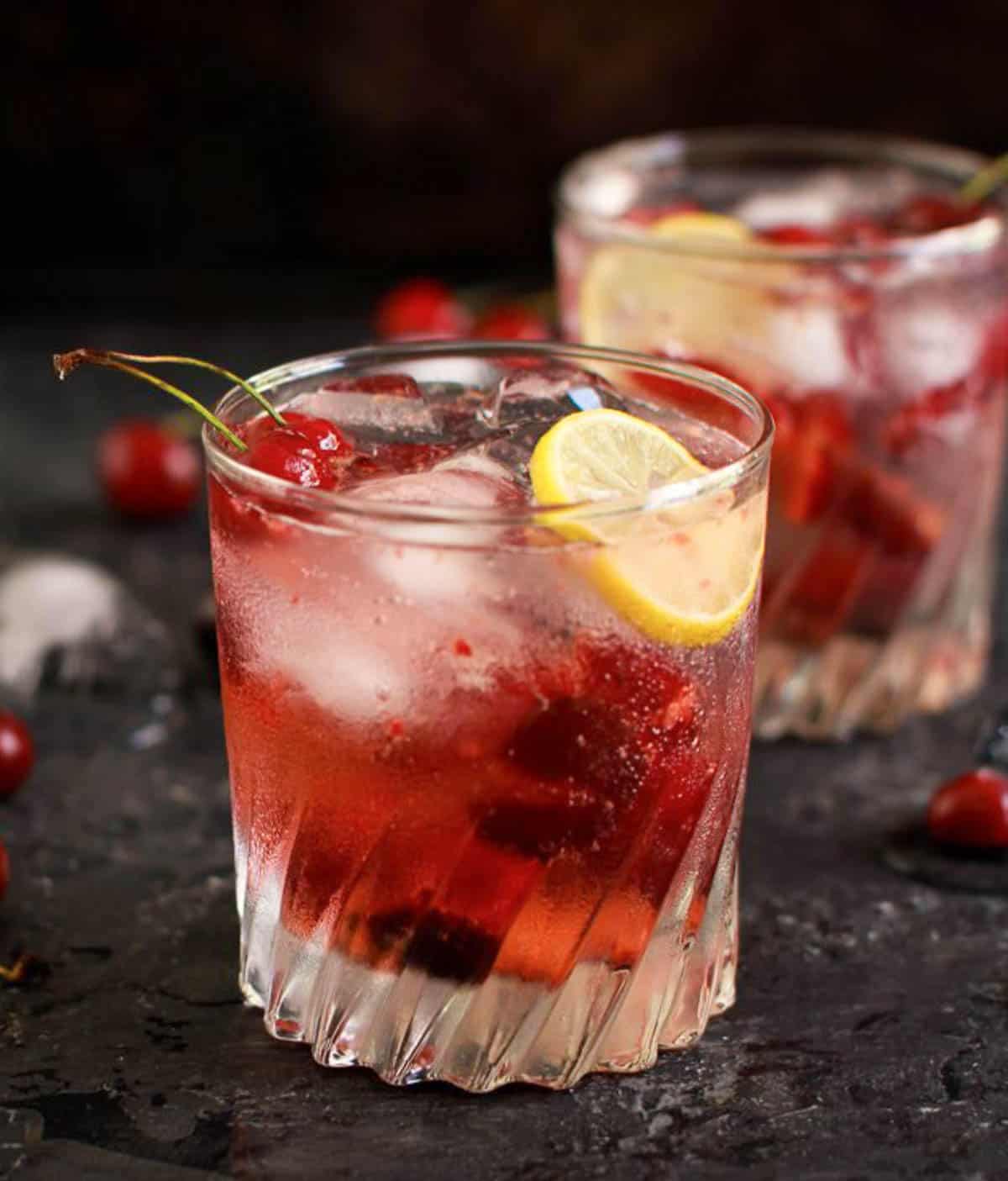 Cherry Gin and Tonic - Tasha's Artisan Foods