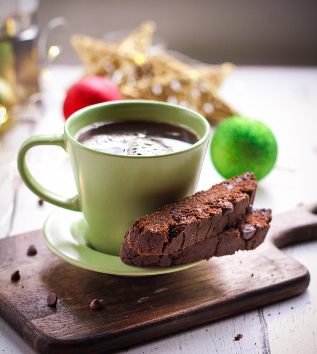 Mocha Gingerbread Biscotti - Tasha's Artisan Foods