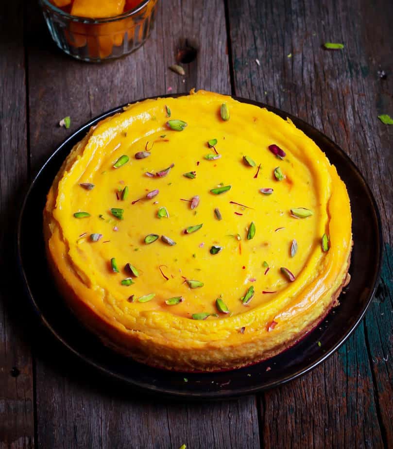 Baked Mango Cheesecake - Tasha's Artisan Foods
