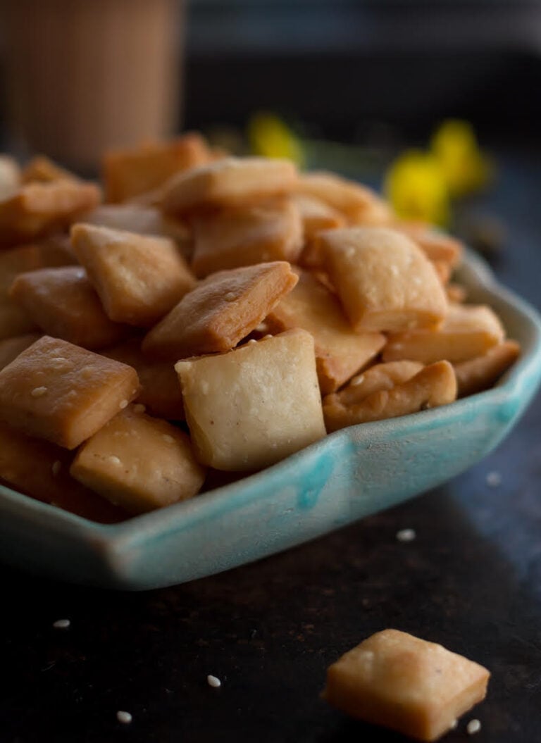 Shankarpali Recipe - Sweet Shankarpali Recipe Tasha's Artisan Foods