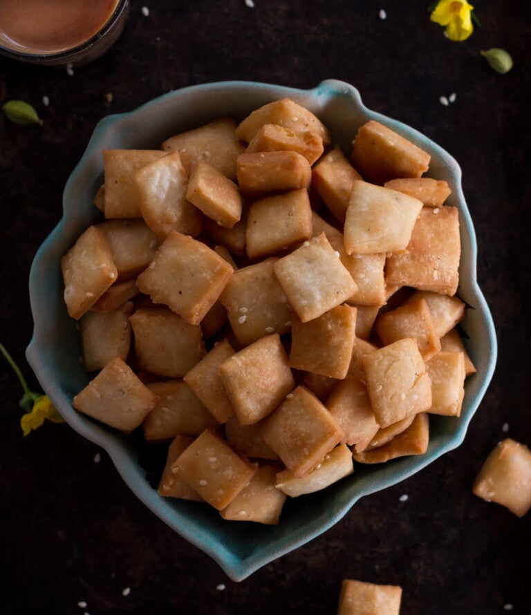 Shankarpali Recipe - Sweet Shankarpali Recipe Tasha's Artisan Foods