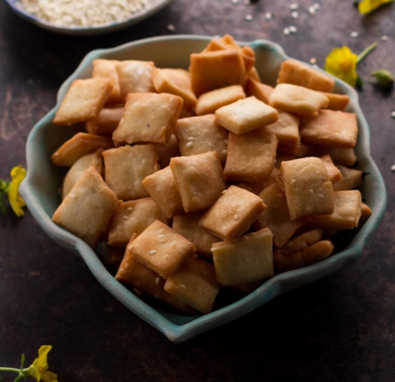 Shankarpali Recipe - Sweet Shankarpali Recipe Tasha's Artisan Foods