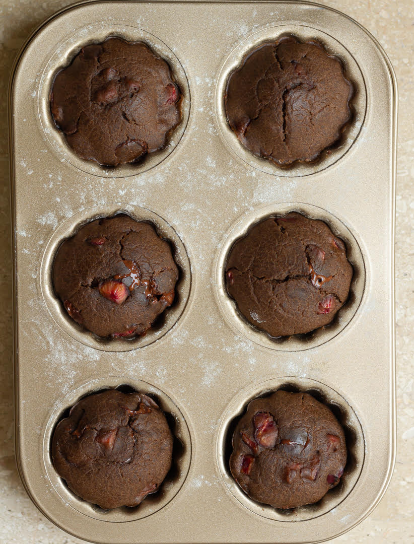 Chocolate Cherry Madeleines - Tasha's Artisan Foods