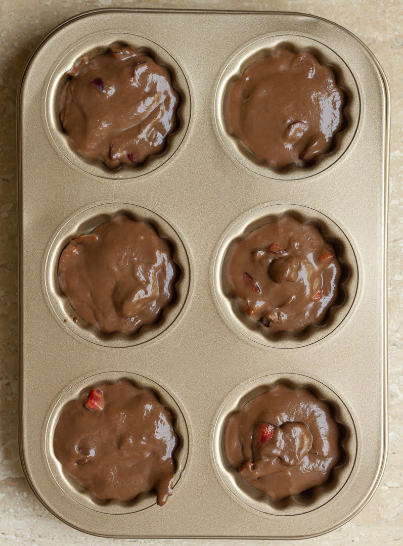 Chocolate Cherry Madeleines - Tasha's Artisan Foods