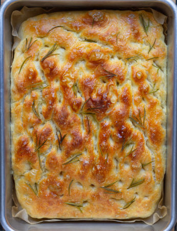 Super Easy No-Knead Focaccia - Homemade Focaccia Recipe