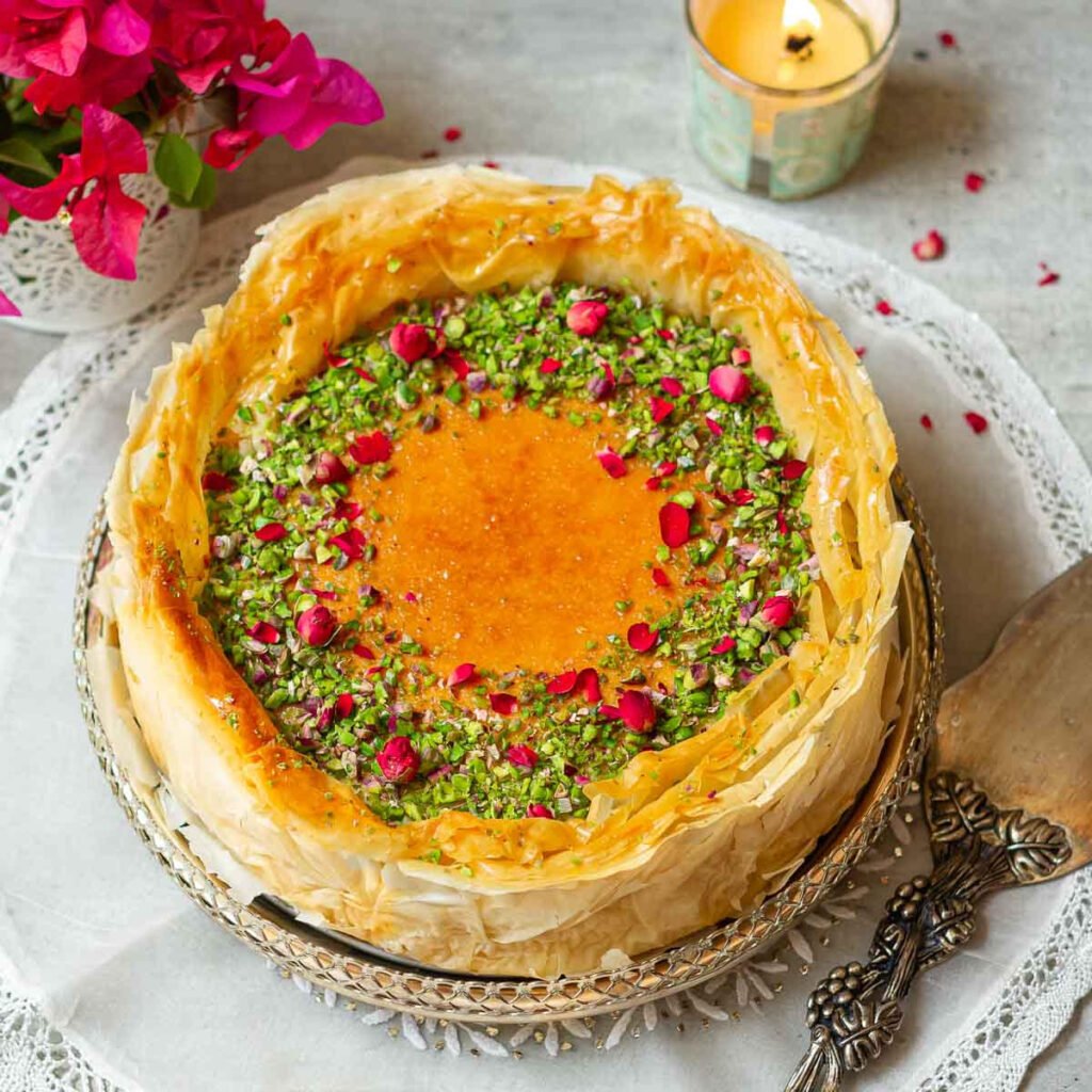 Easy Baklava Cheesecake Recipe -Tasha's Artisan Foods