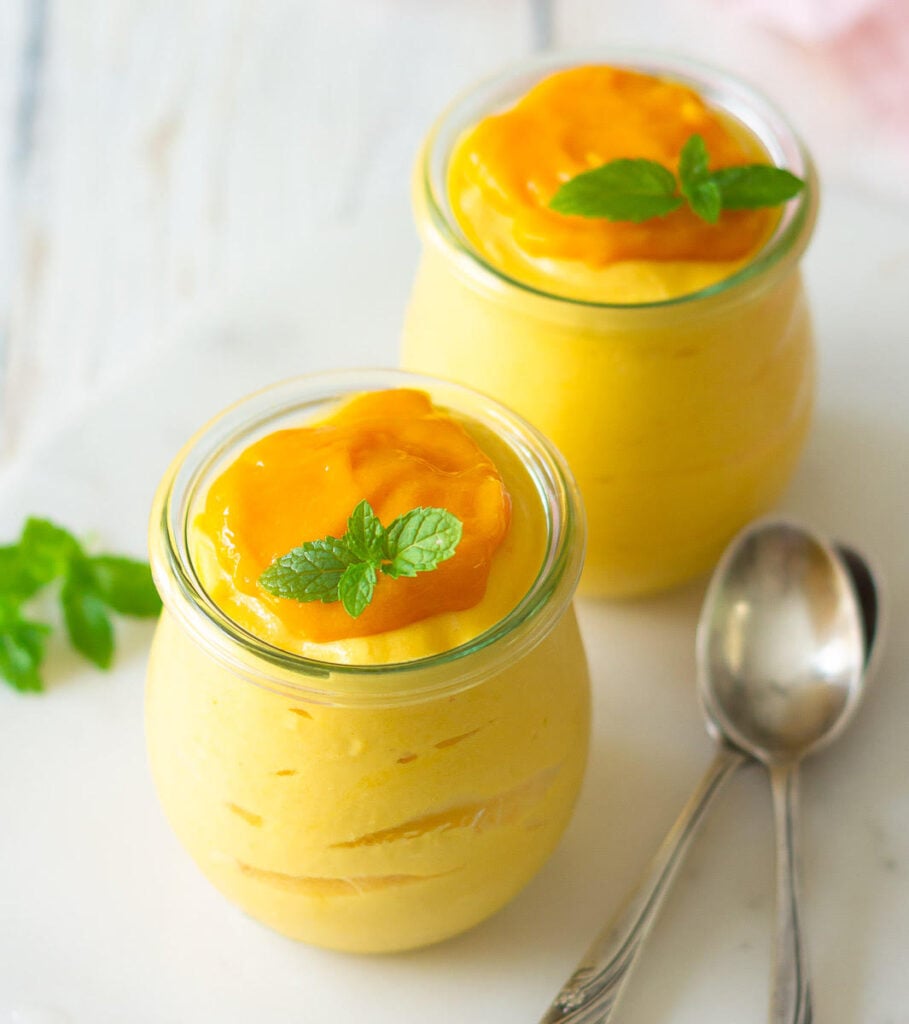 The Best Mango Mousse Recipe! (3 Ingredients)
