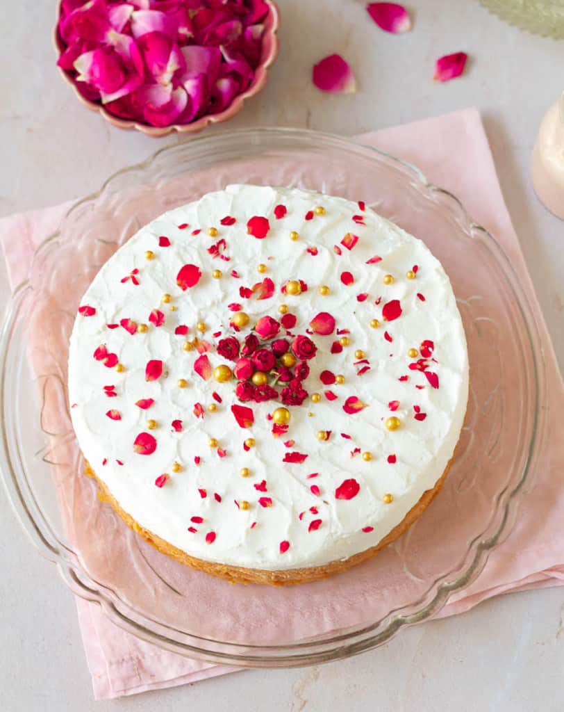 Rose Tres Leches (aka Rose Milk Cake) Recipe - Tasha's Artisan Foods