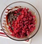 Chocolate Raspberry Brownie Bites