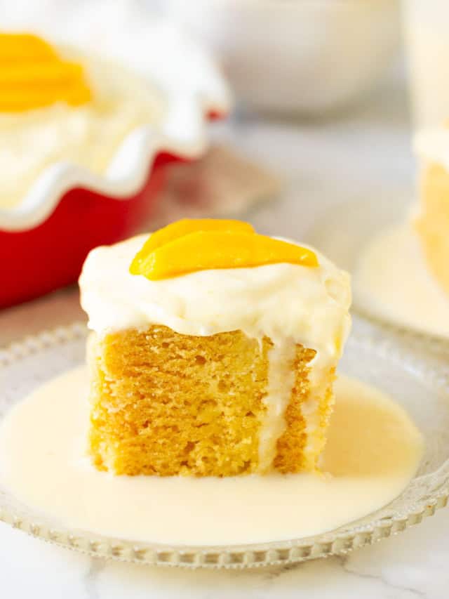 Rose Tres Leches (aka Rose Milk Cake) Recipe