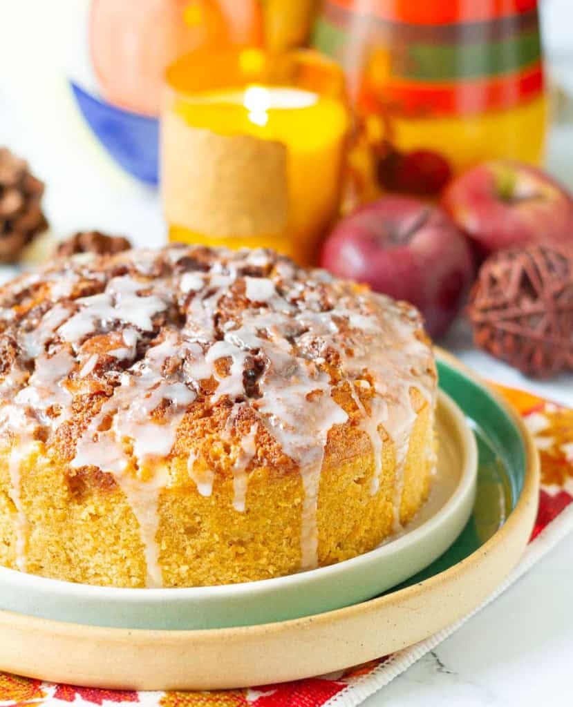 Cinnamon Swirl Apple Cake - Tasha's Artisan Foods